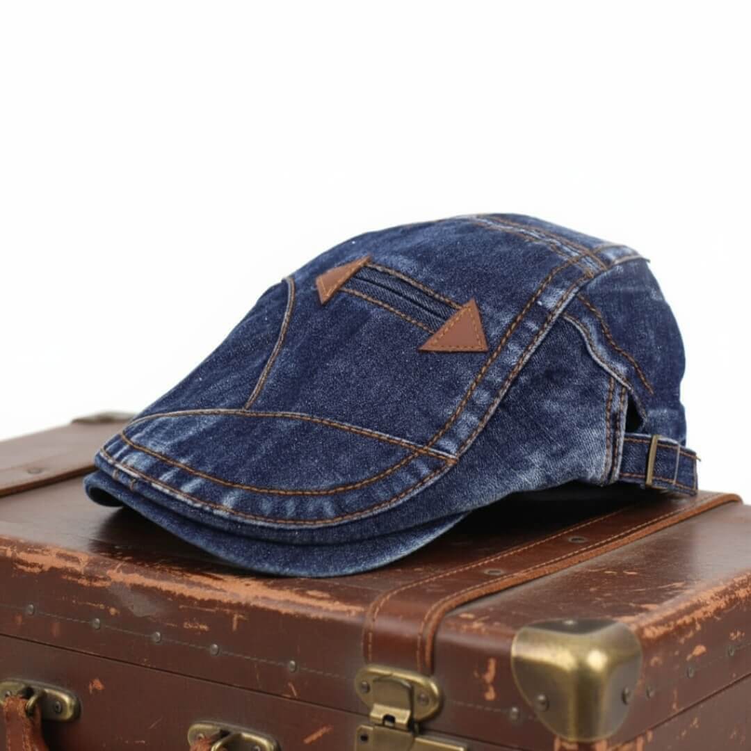 Washed Denim Cap | BRUGES – Henry's Caps