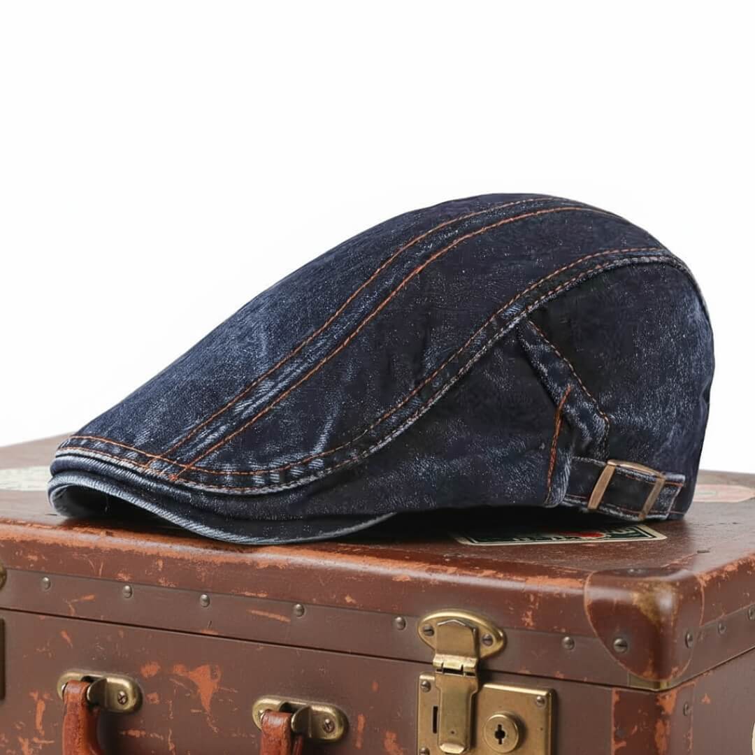 Denim Flat Cap | NASHVILLE – Henry's Caps