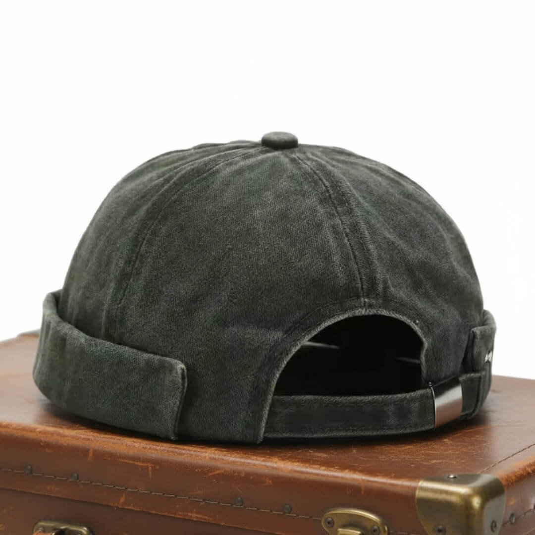 Denim Brimless Cap | PRESTON – Henry's Caps