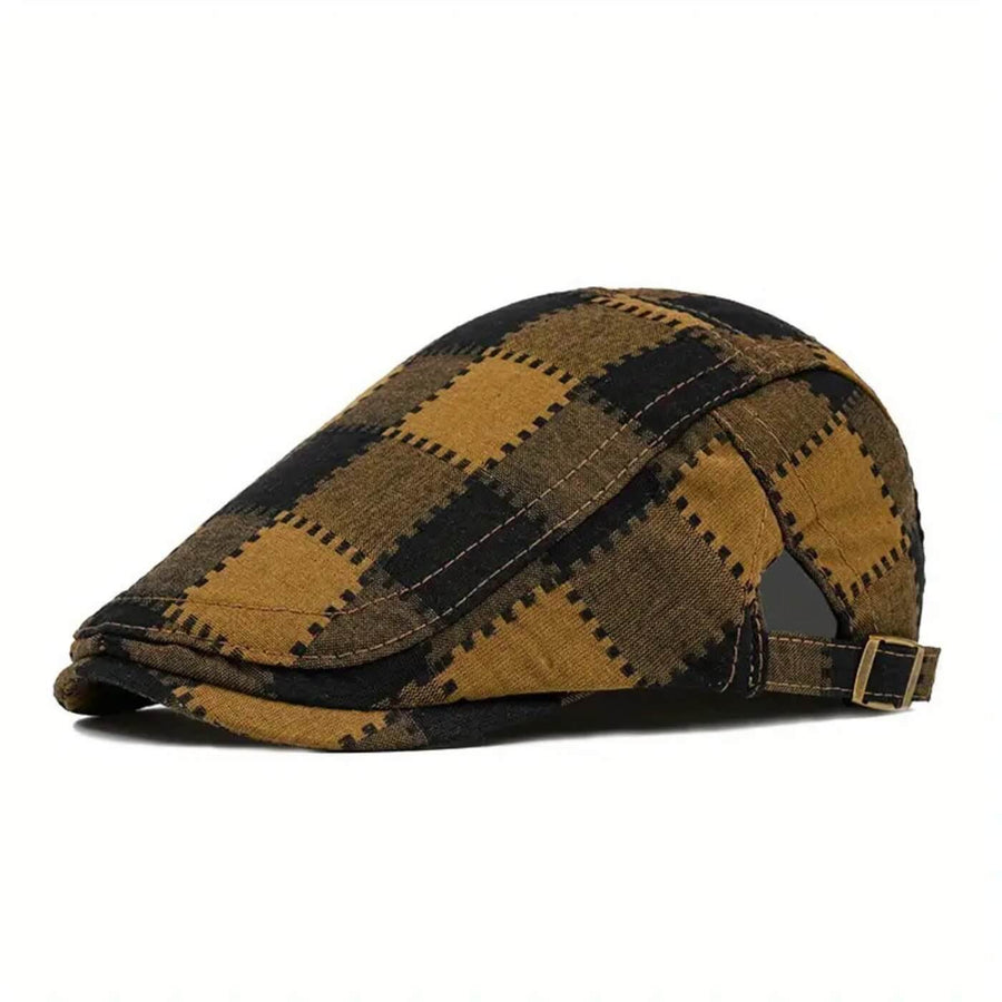 Plaid Flat Cap | COVINGTON – Henry's Caps