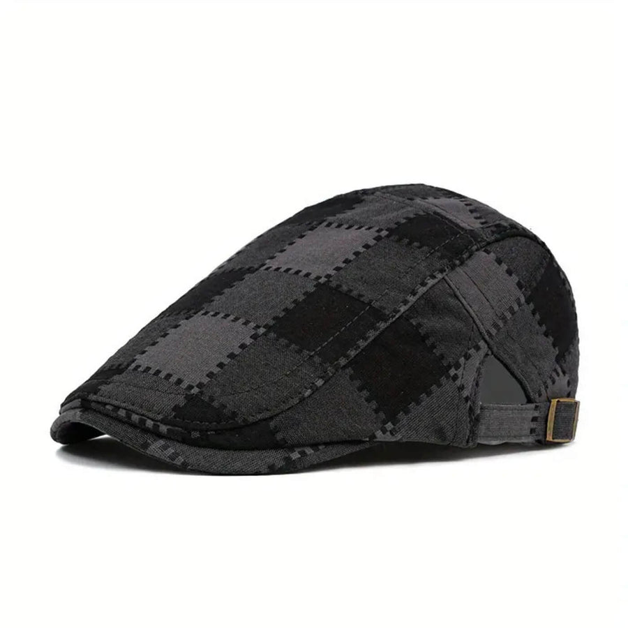 Plaid Flat Cap | COVINGTON – Henry's Caps