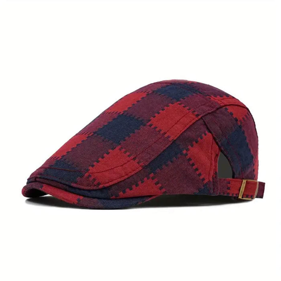 Plaid Flat Cap | COVINGTON – Henry's Caps