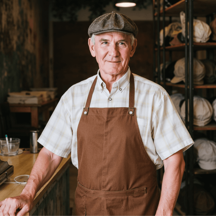 Plaid Flat Cap | COVINGTON – Henry's Caps