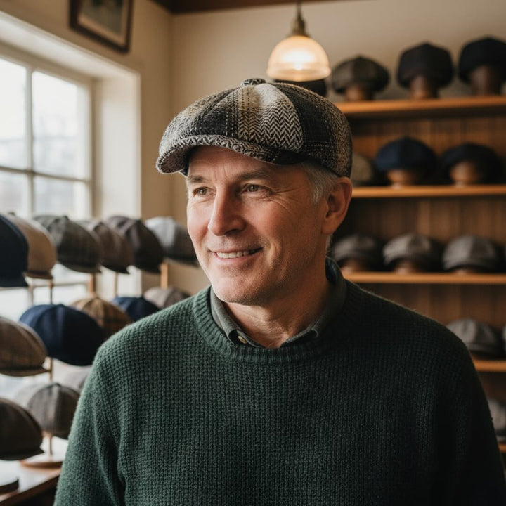 Mesh Flat Cap | CHARLESTON – Henry's Caps